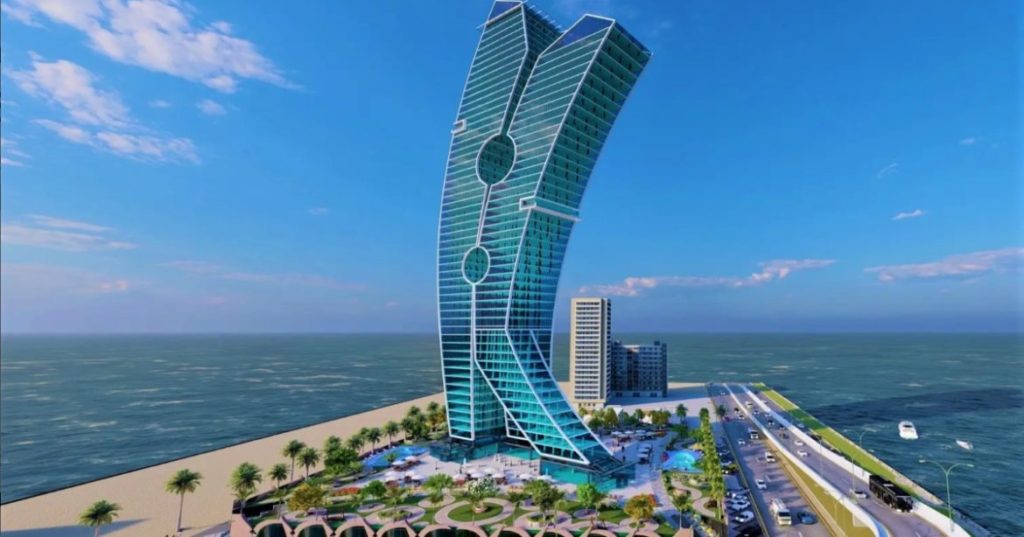 Dubai’s Clothespin Tower to be the biggest piece of art - Magzoid Magazine