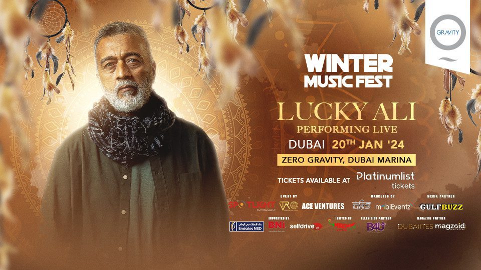 Lucky Ali Live at Zero Gravity, Dubai - Magzoid Magazine